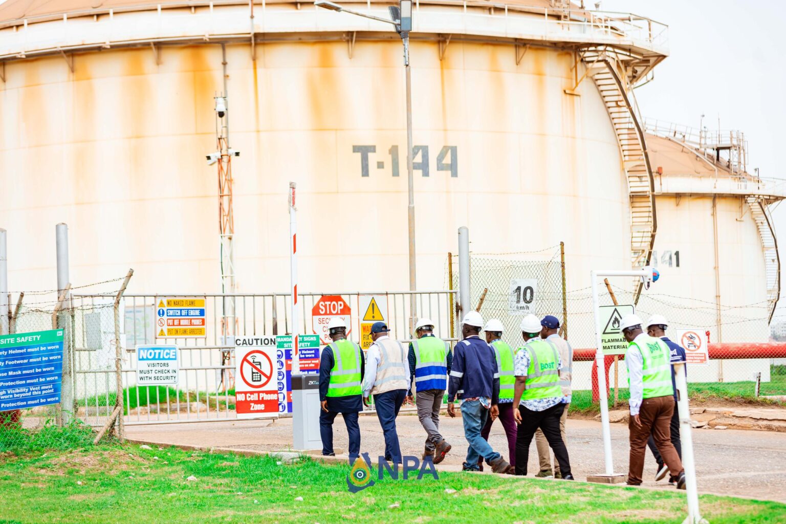 A Field Tour To Tema Oil Facilities Ahead of 24-Hour Economy ...